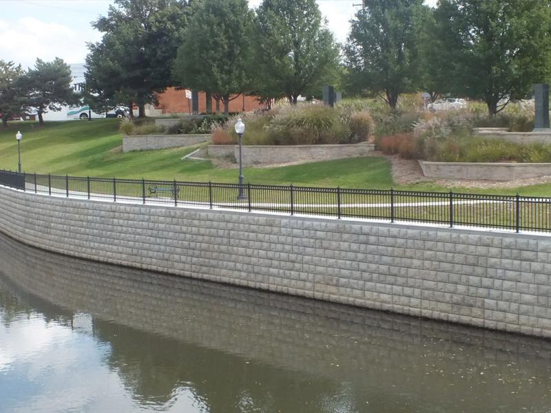 Interlocking Concrete Block | Verti-Block | Geofabrics New Zealand